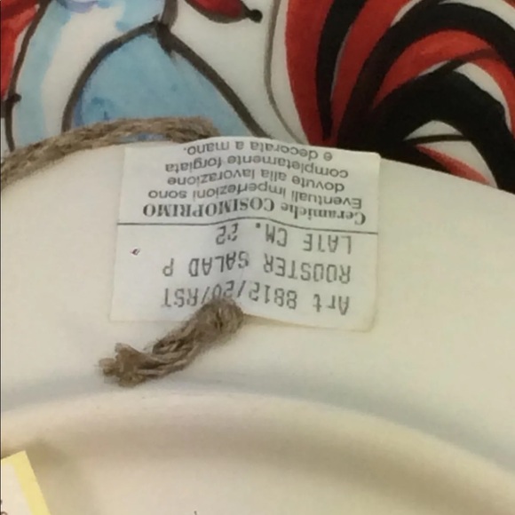 Fatto a Mano | Dining | 3 Fatto A Mano Casimo Primo Hand Painted ...